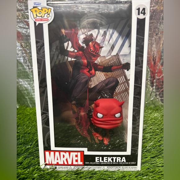 Other | Funko Pop Comic Covers Marvel Elektra As Daredevil | Poshmark